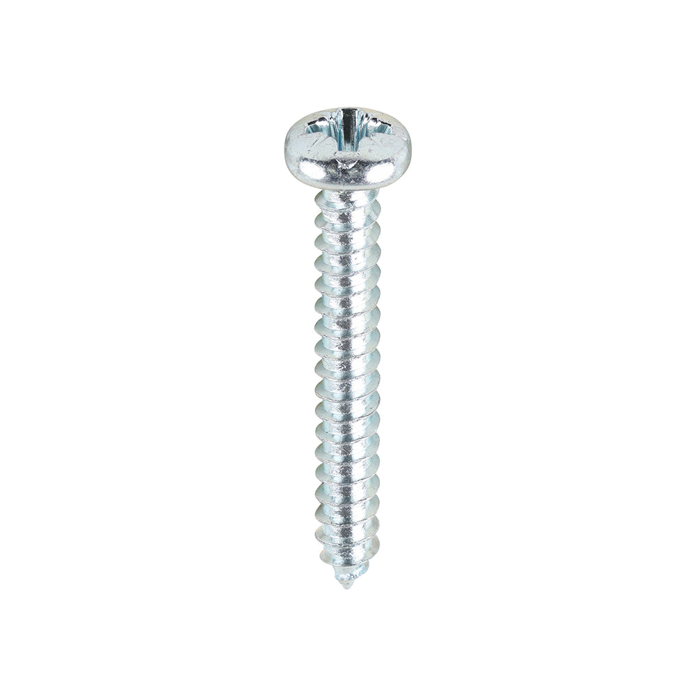 Metal Tapping Screws PZ Pan Head Self-Tapping Zinc Plated – Pozi Drive ...