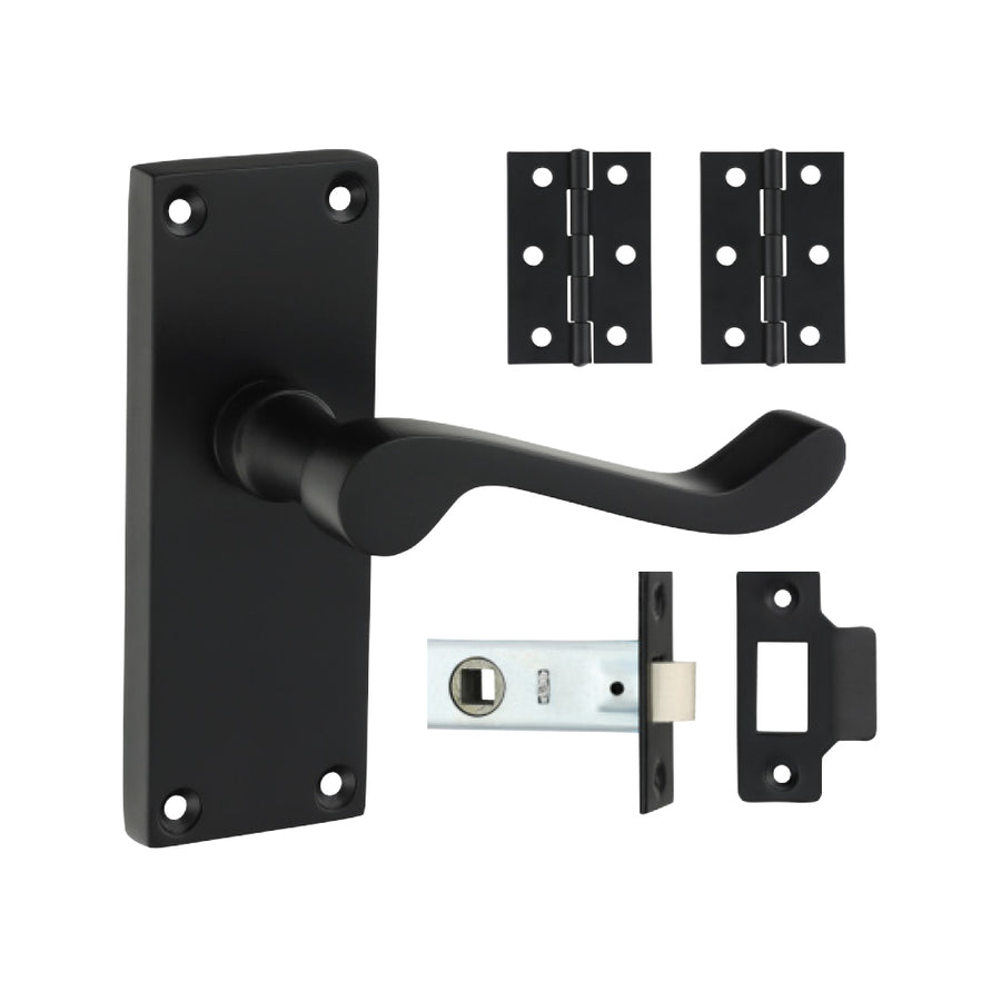 TIMCO Victorian Scroll Latch Door Pack - Complete Heritage Range Latch ...