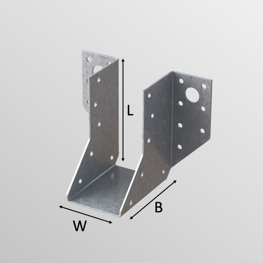47mm Ultra Multi Truss Hanger Galvanized *BULK PRICING* – Fixings Direct
