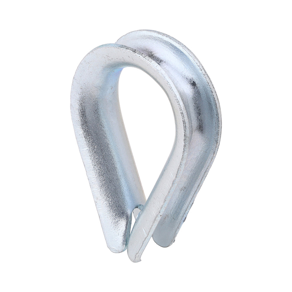 4mm Zinc Plated Wire Rope Thimbles | Steel Cable Eye Protection Ferrul ...