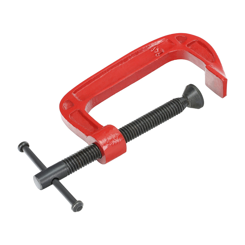 3" (75mm) G Clamp – 400kg Clamping Force Cast Iron Frame with Powder C ...