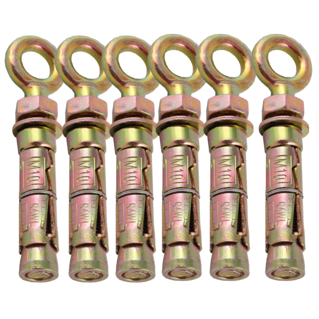M10x115mm Expansion Eye Bolts Shield Anchor Eye Bolts Super Heavy Duty ...
