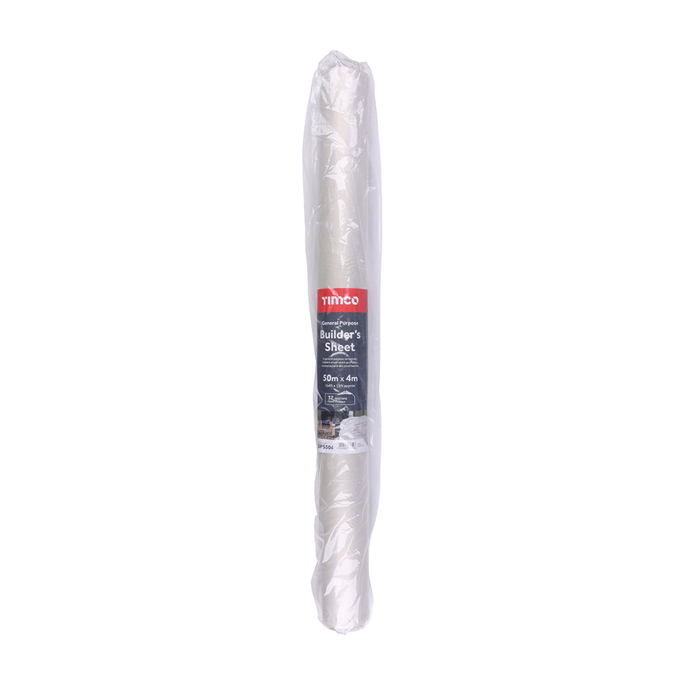 TIMCO General Purpose Builders Sheet – Waterproof Plastic Dust Sheet f ...