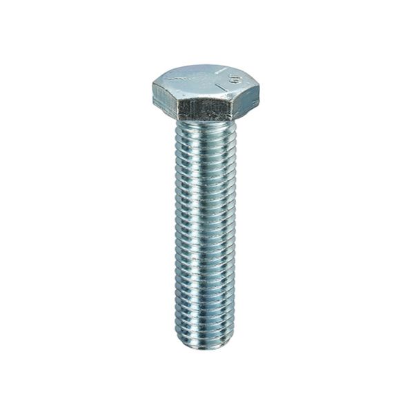 (25x) 3/4-10 UNC x 3in Hex Head Set Bolt Grade 5 ANSI BZP Zinc Plated ...