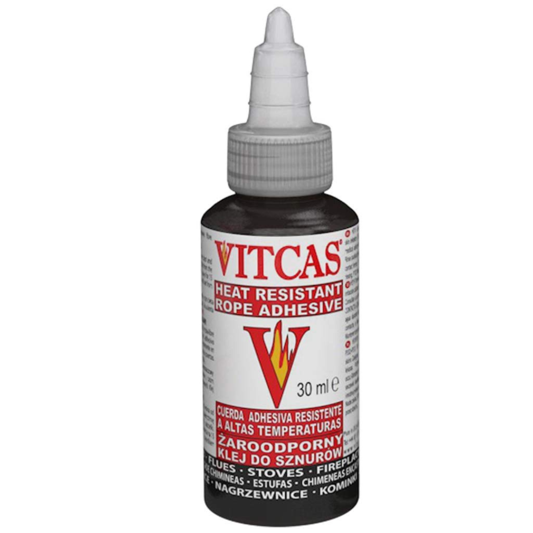 VITCAS Heat Resistant Black Rope Sealant - Easy Application – Fixings ...