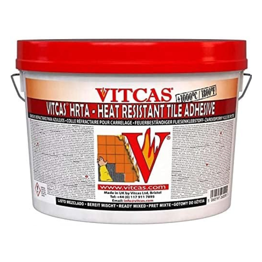 5kg Vitcas Heat Resistant Tile Adhesive – Fixings Direct