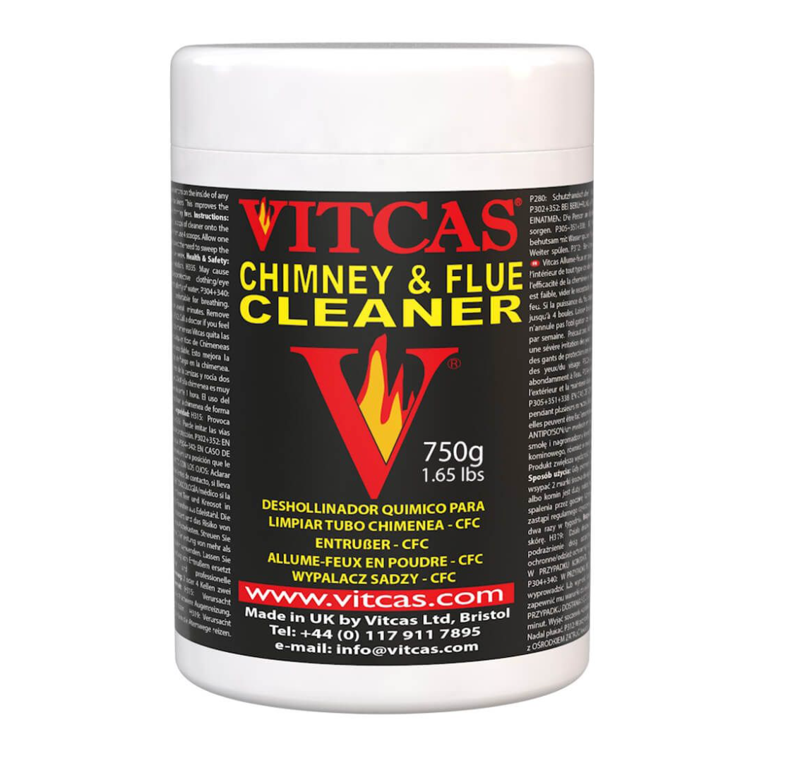 Vitcas Chimney & Flue Cleaner 750g – Fixings Direct