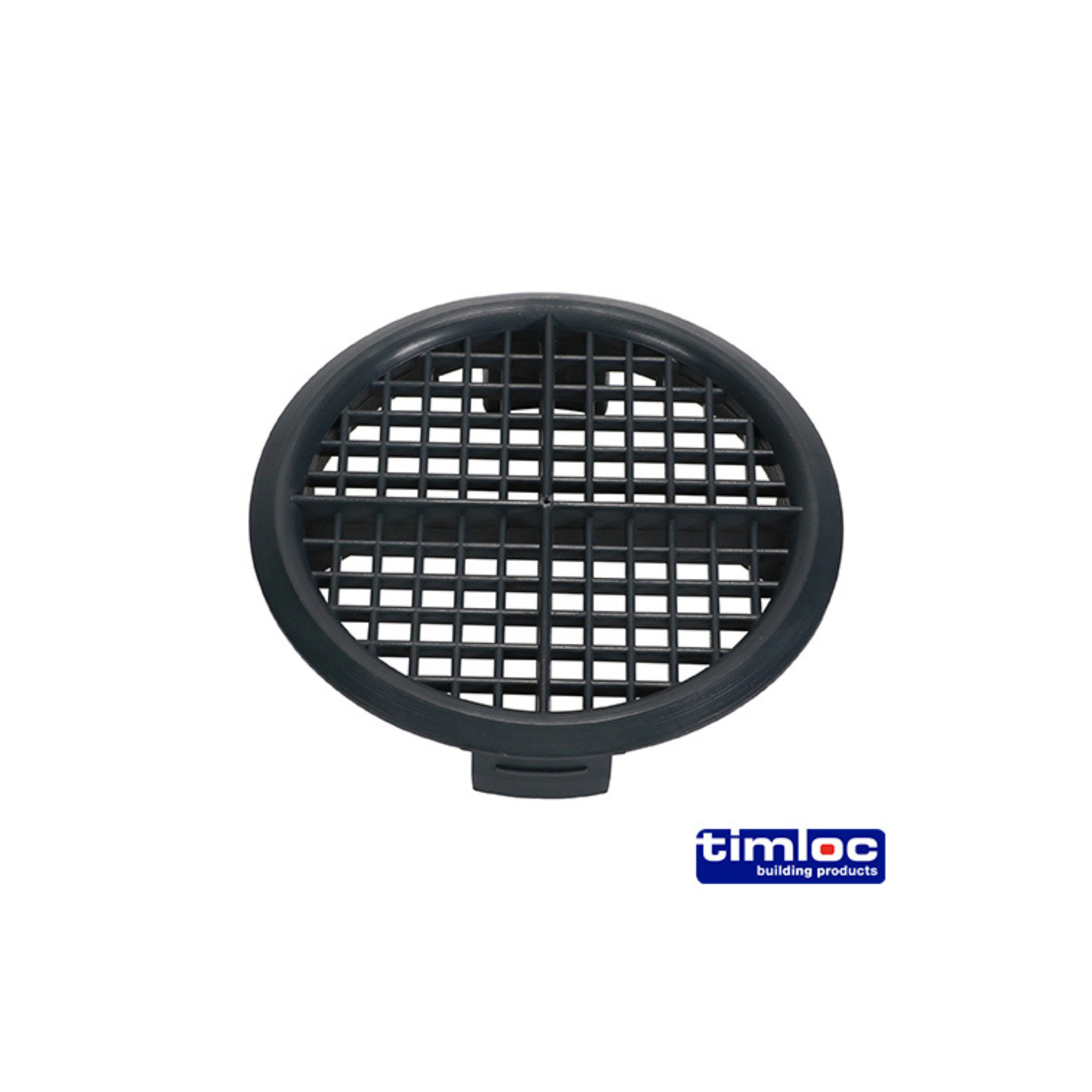 Timloc - Push-In Round Vents for Soffits Ceiling - 70mm Gray - Pack of ...