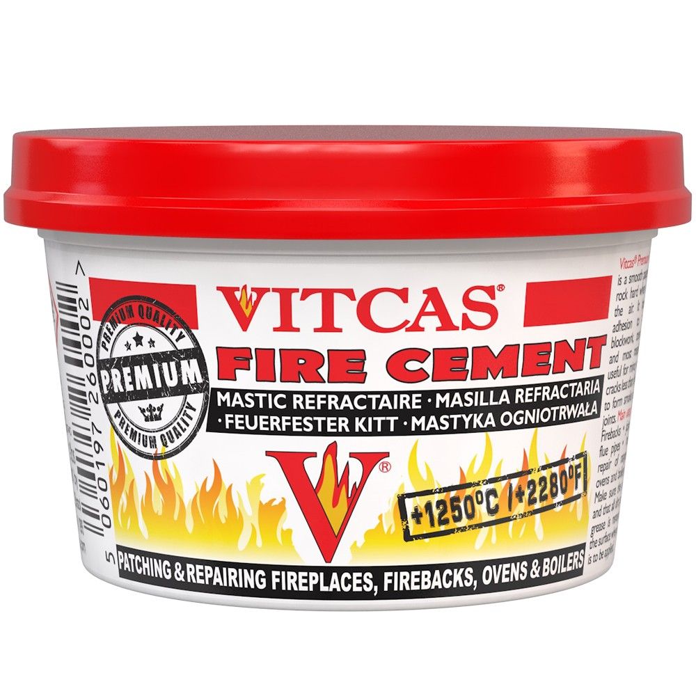 VITCAS FIRE CEMENT 500g – Fixings Direct