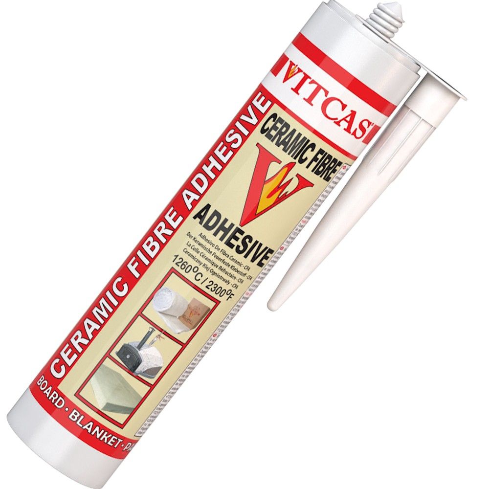 Vitcas Ceramic Fibre Adhesive 310ml – Fixings Direct